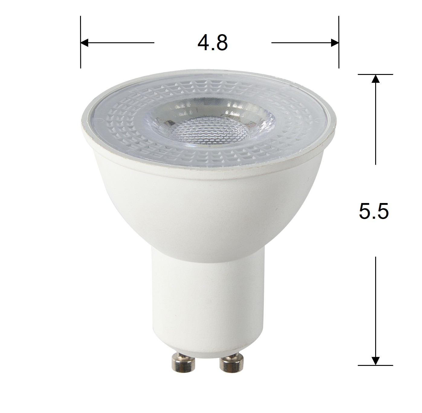 (10-Pack) AIYI 8W GU10 LED Spotlight AY398-071 - AIYI HARDWARE